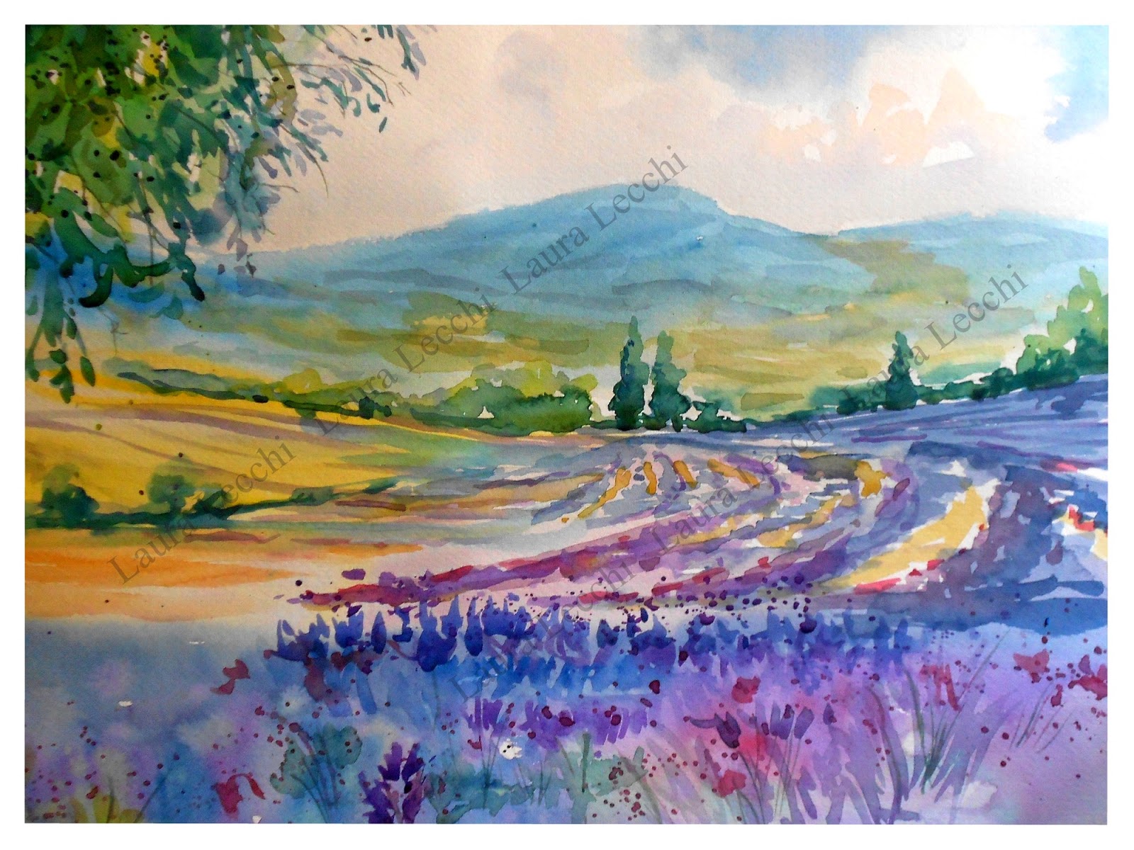 note di acquerello: watercolor