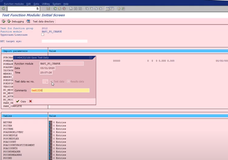 SAP ABAP Central: How to Test BAPI Function Module in SAP?
