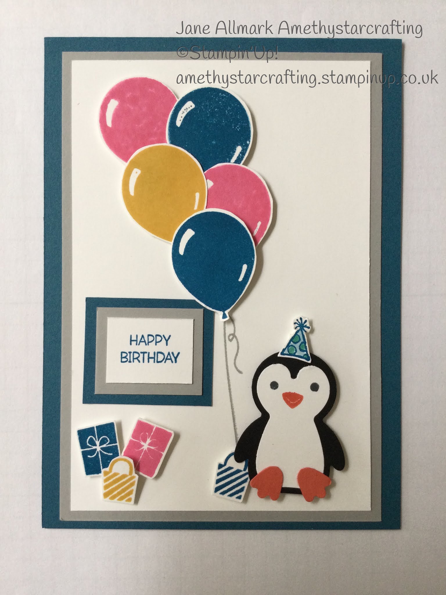 Crafting With Jane: Penguin Builder Punch and Penguin Place stamp set ...