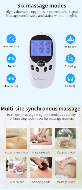 Body Massager Digital Acupuncture EMS Therapy Device