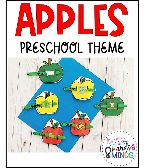 Apples Preschool Theme | Busy Hands and Minds