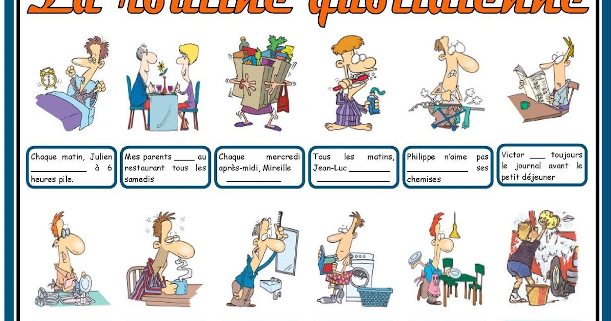FRANCÉS 3º: la routine 2ª parte