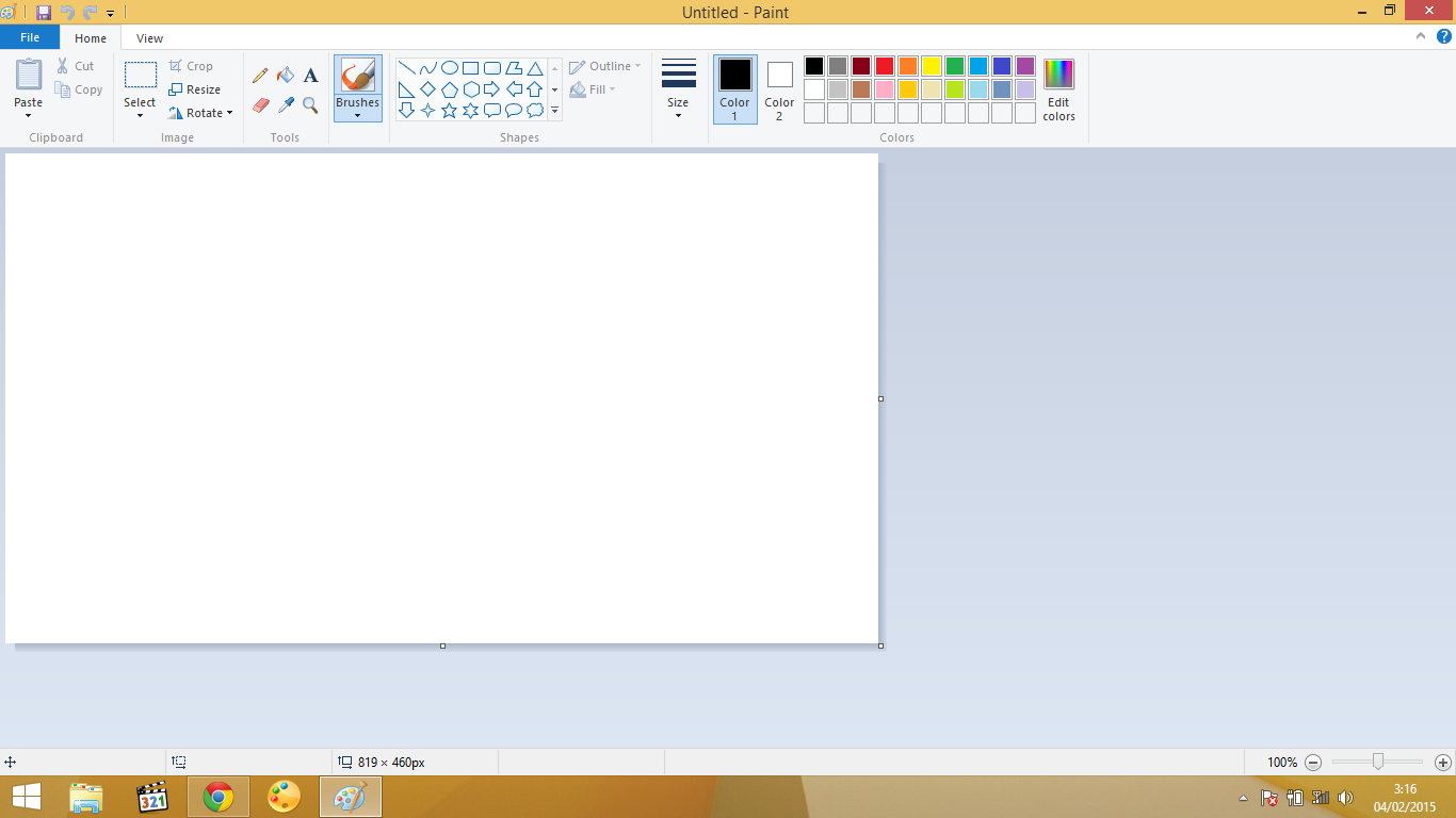 Harizqis Blog: Cara Screenshot di Komputer Lewat Paint