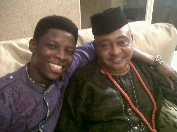 Throwback Picture of Rotimi Salami film Father, Jide Kosoko