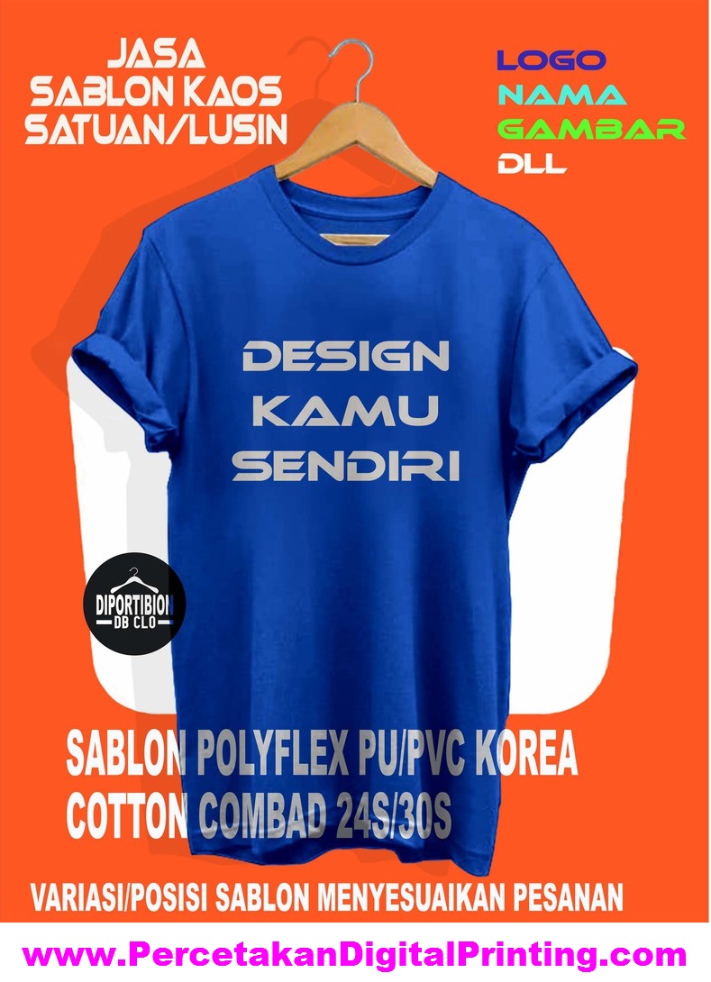 Contoh Desain SABLON KAOS Dari Percetakan Digital Printing Terdekat ...