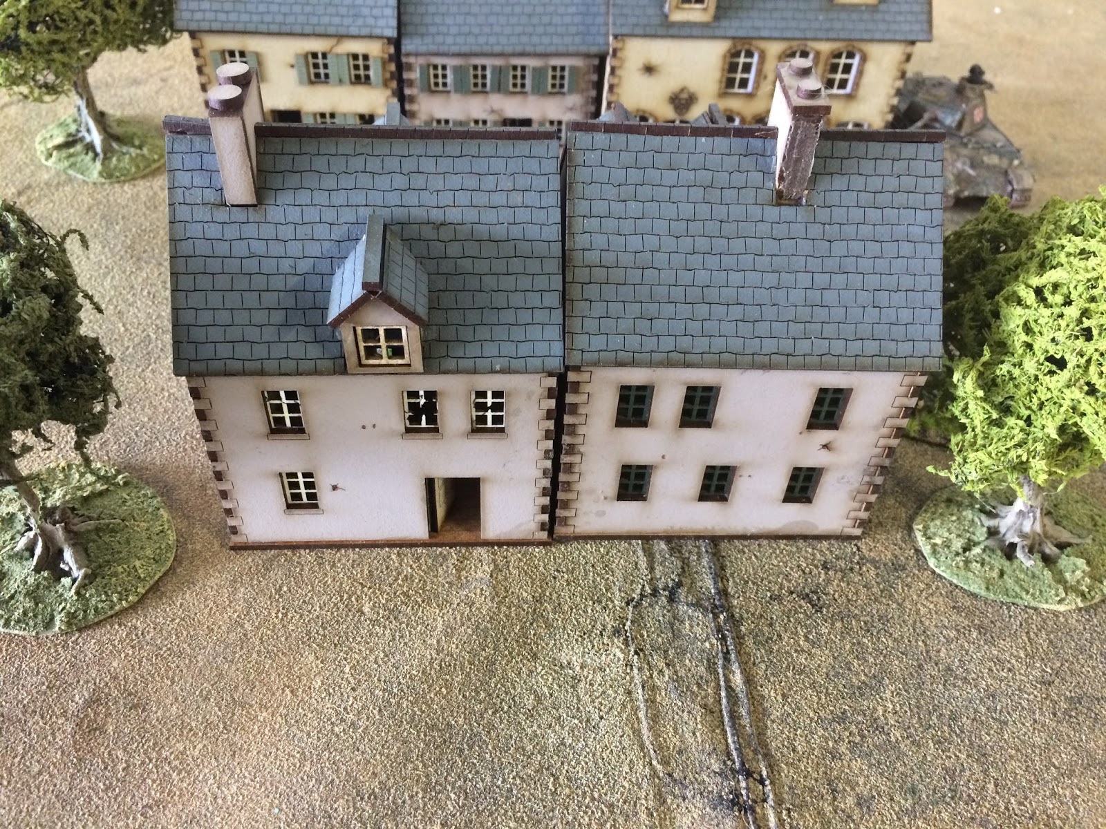 Empires At War Blog: 20mm normandy buildings