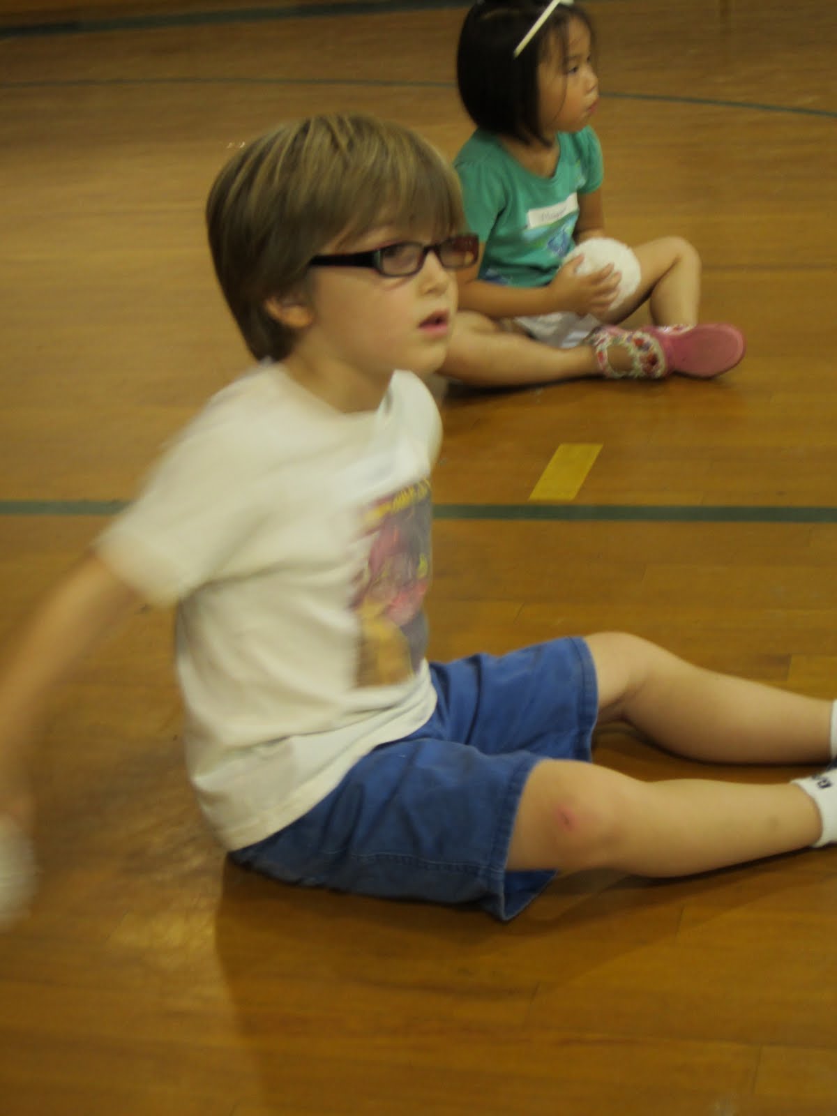 Paula and Alicia's Emerging PreK: Our First Gym Class....