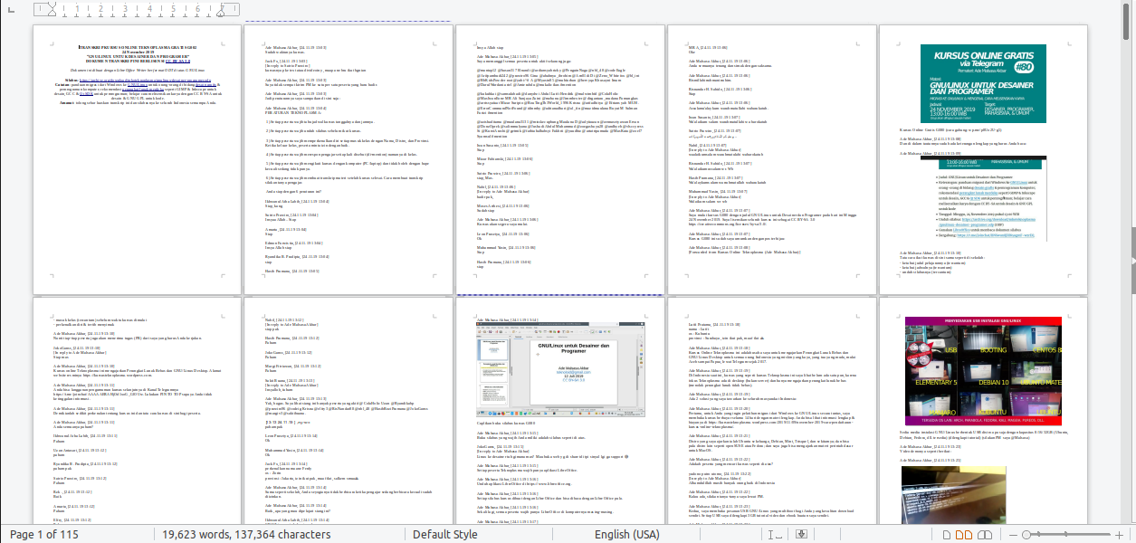 LibreOffice Writer: The User Interface
