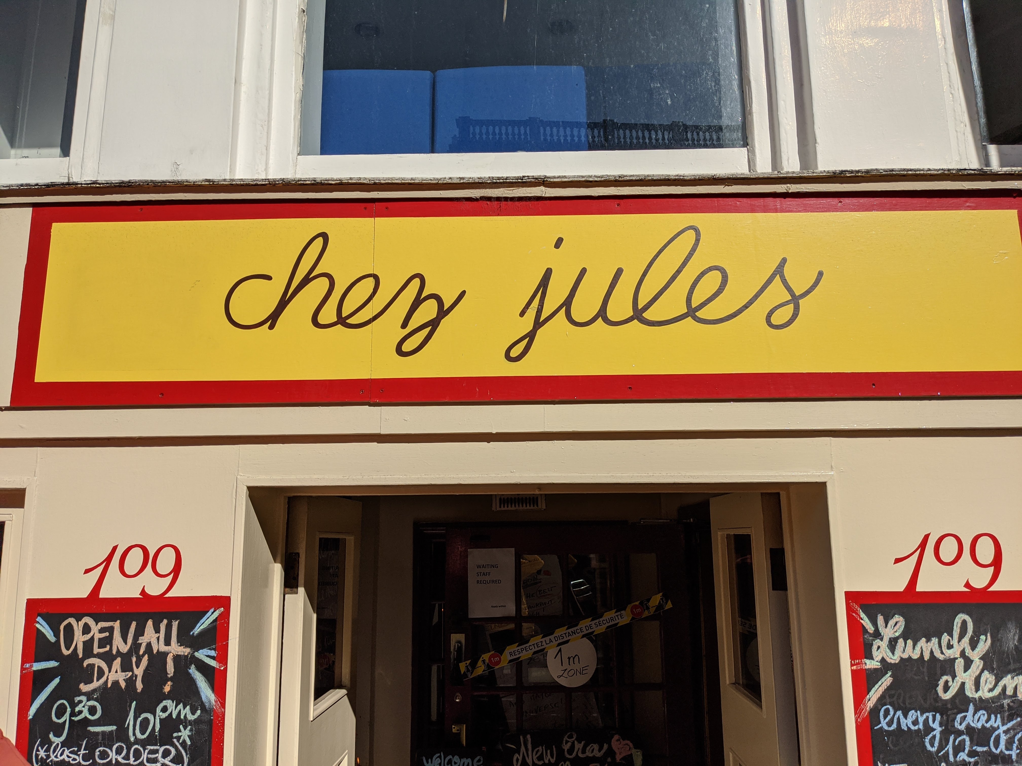 Review: Chez Jules, Edinburgh