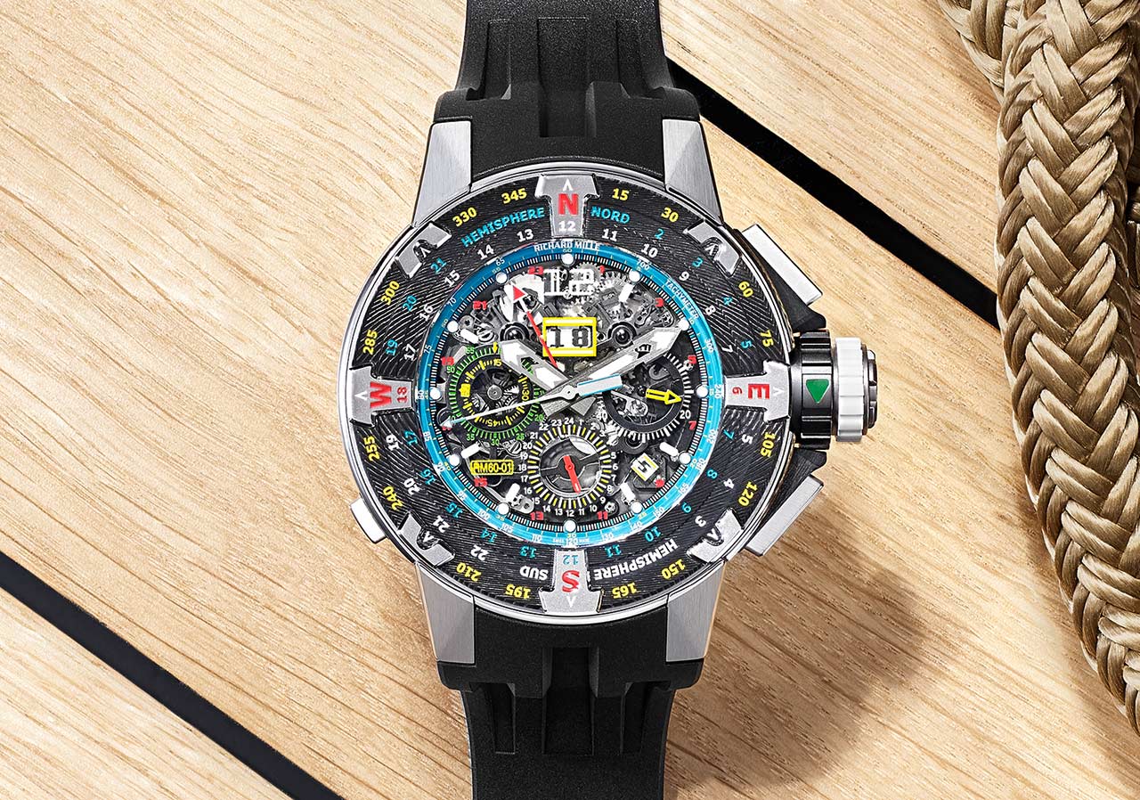 Richard Mille - RM 60-01 Automatic Flyback Chronograph Les Voiles de St ...