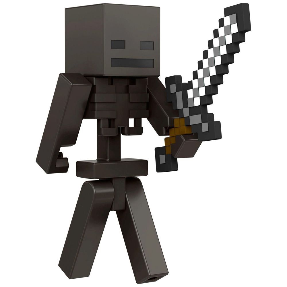 Minecraft Wither Skeleton Build-a-Portal Series 1 Figure | Minecraft Merch