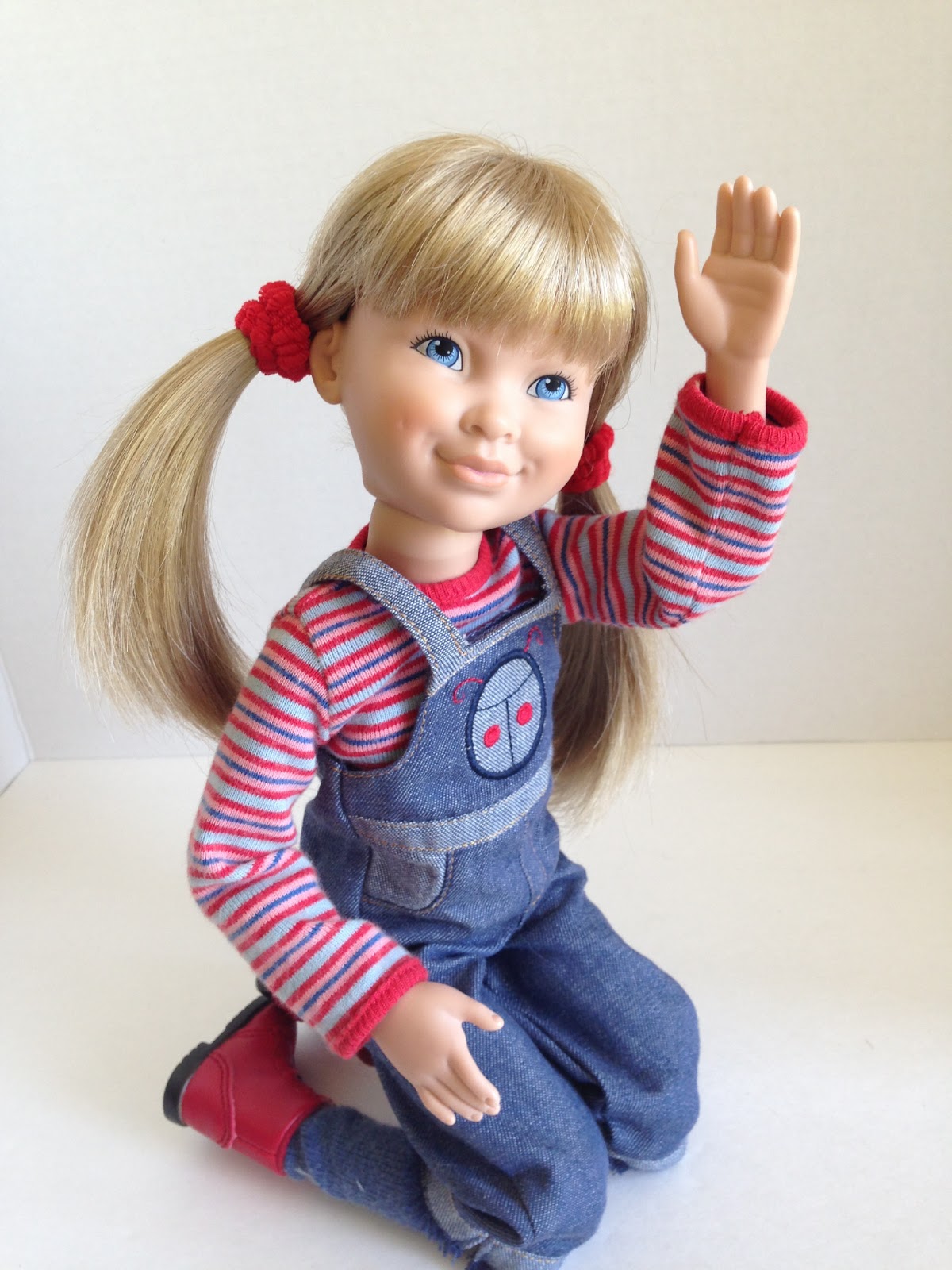 Once Upon A Doll Collection : American Girl Hopscotch Hill Logan Doll ...