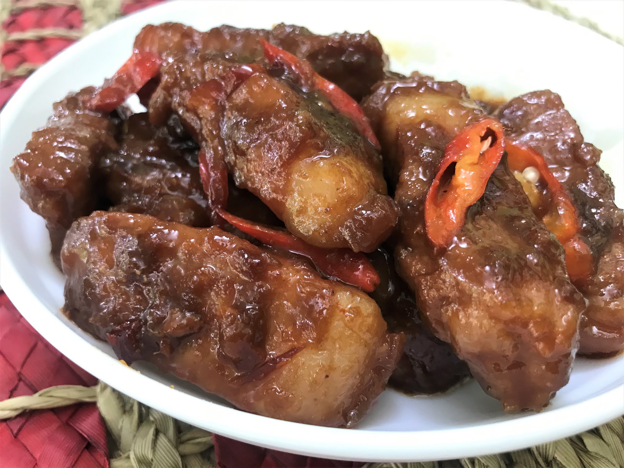Pork Binagoongan with Coconut Milk