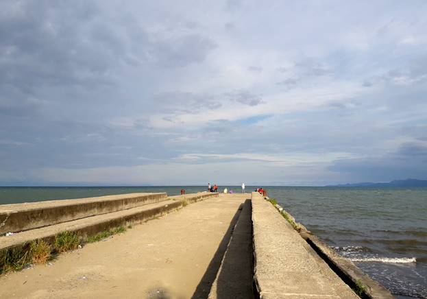 Eye in the Sky: Black Sands of Dawis Beach (Digos City, Davao del Sur)
