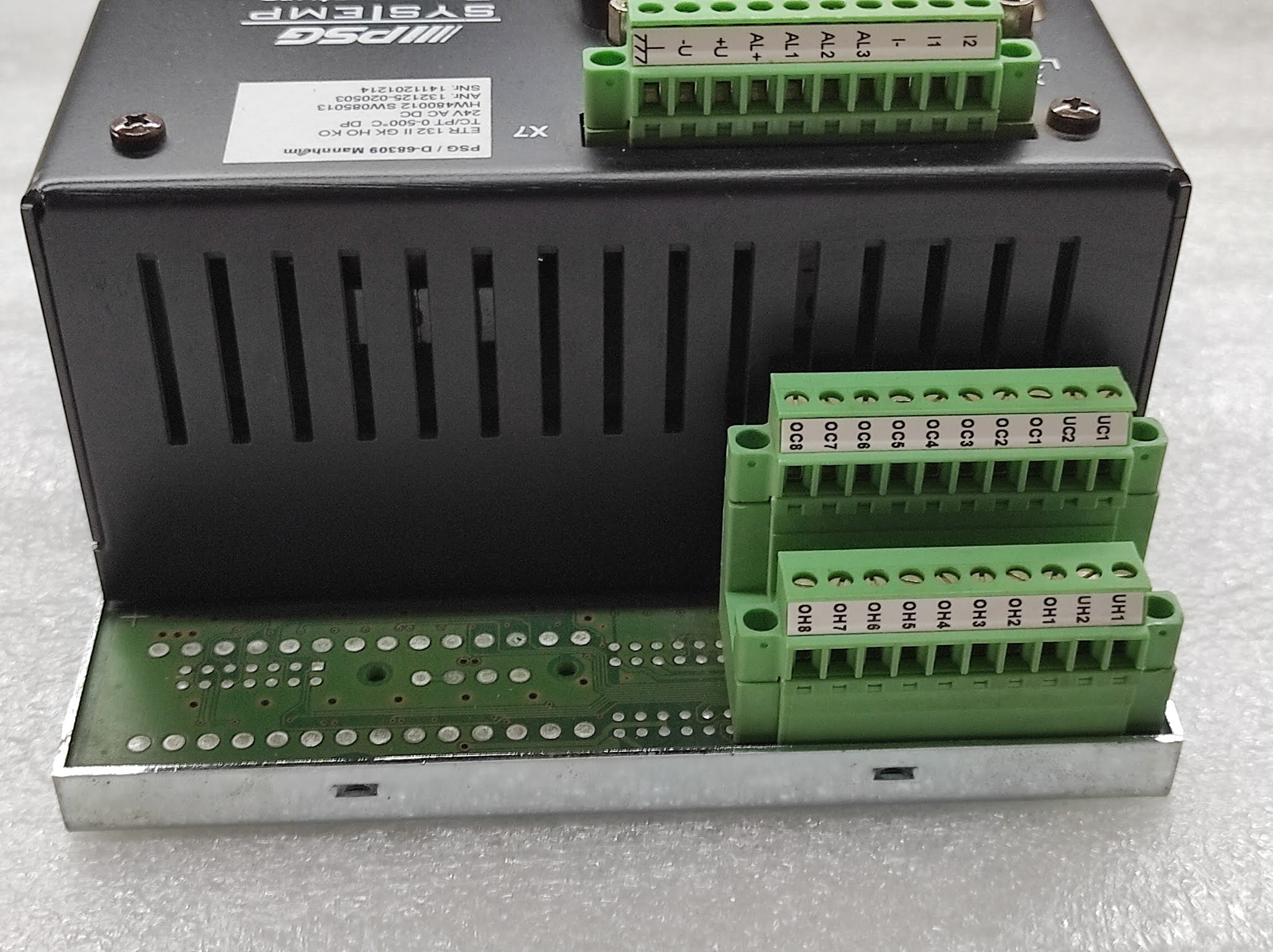 PSG SYSTEMP ETR 132 TEMPERATURE CONTROLLER 132125-020503