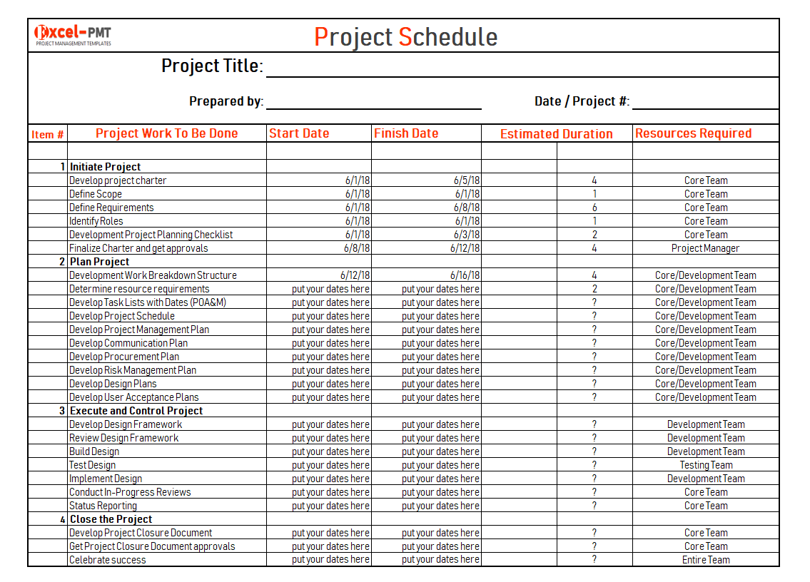 Project Schedule Template Examples For Excel Project Management project-schedule-template-examples-for-excel-project-management