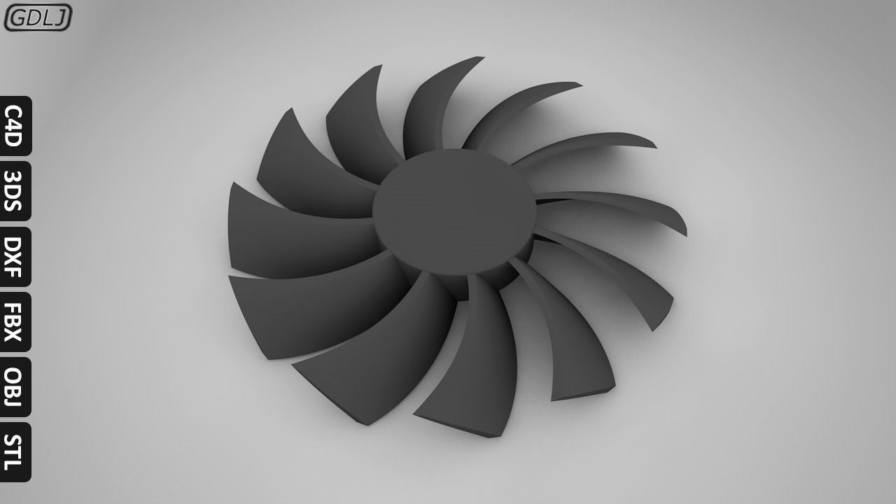 3 Fan - Different blades | Layth Jawad