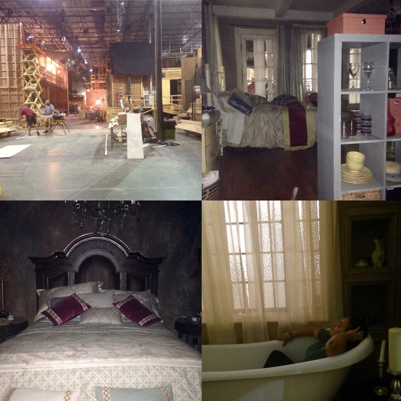 ♥: On the set of The Originals!!!!