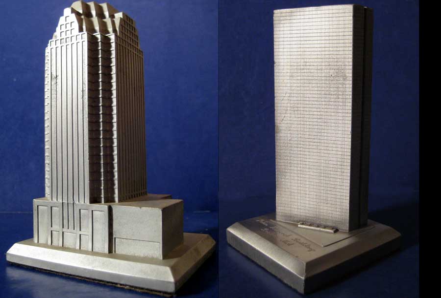 Building Collector: ‘Cold Cast Bronze’ Souvenir Buildings