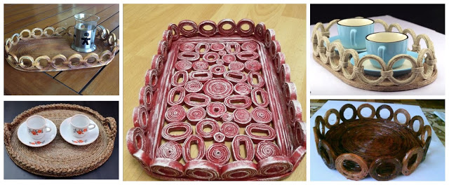 10 Increíbles Manualidades hechos con cordón de yute ~ Manoslindas.com