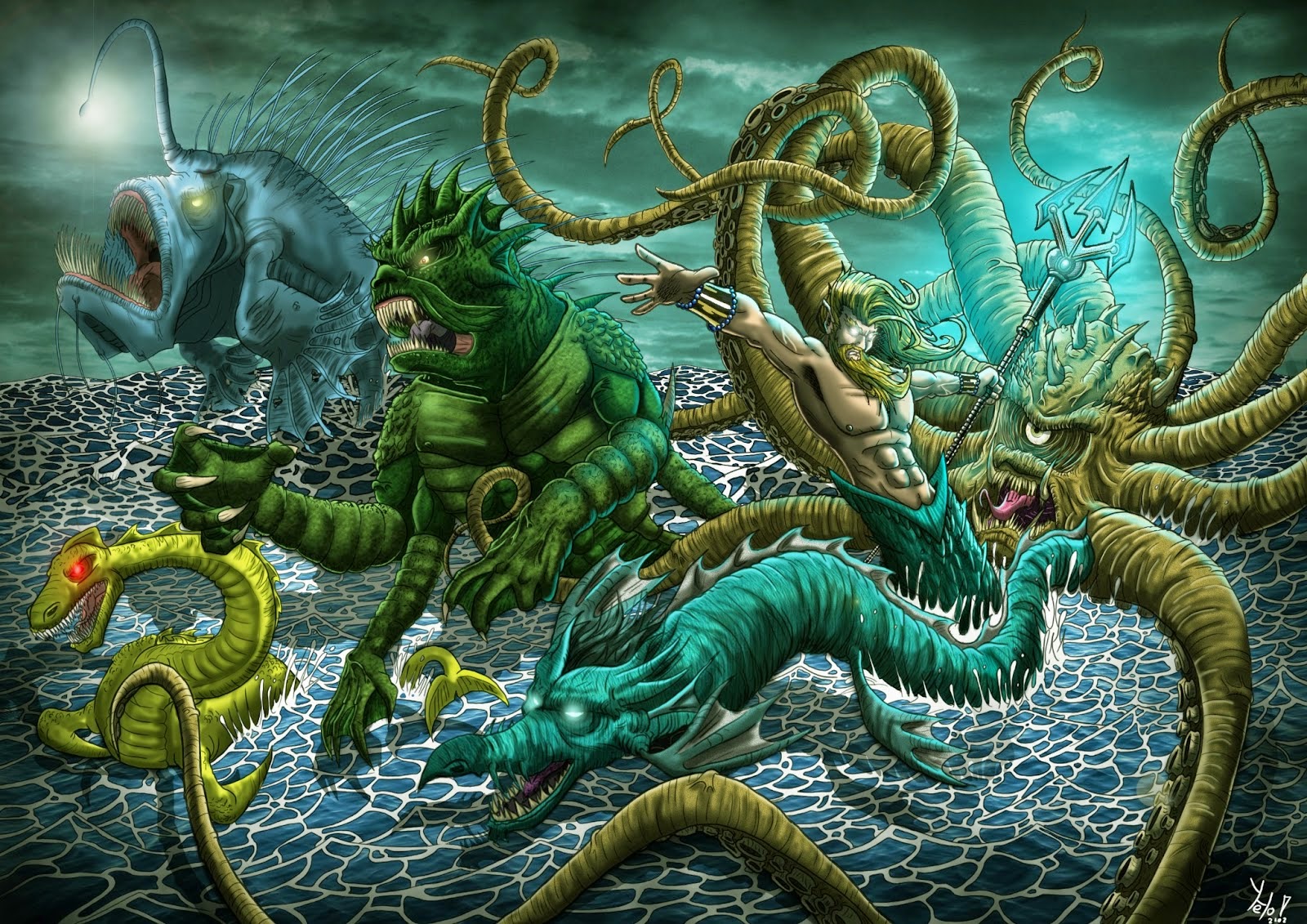 Alienígena: Monstruos marinos reales y peligrosos!...