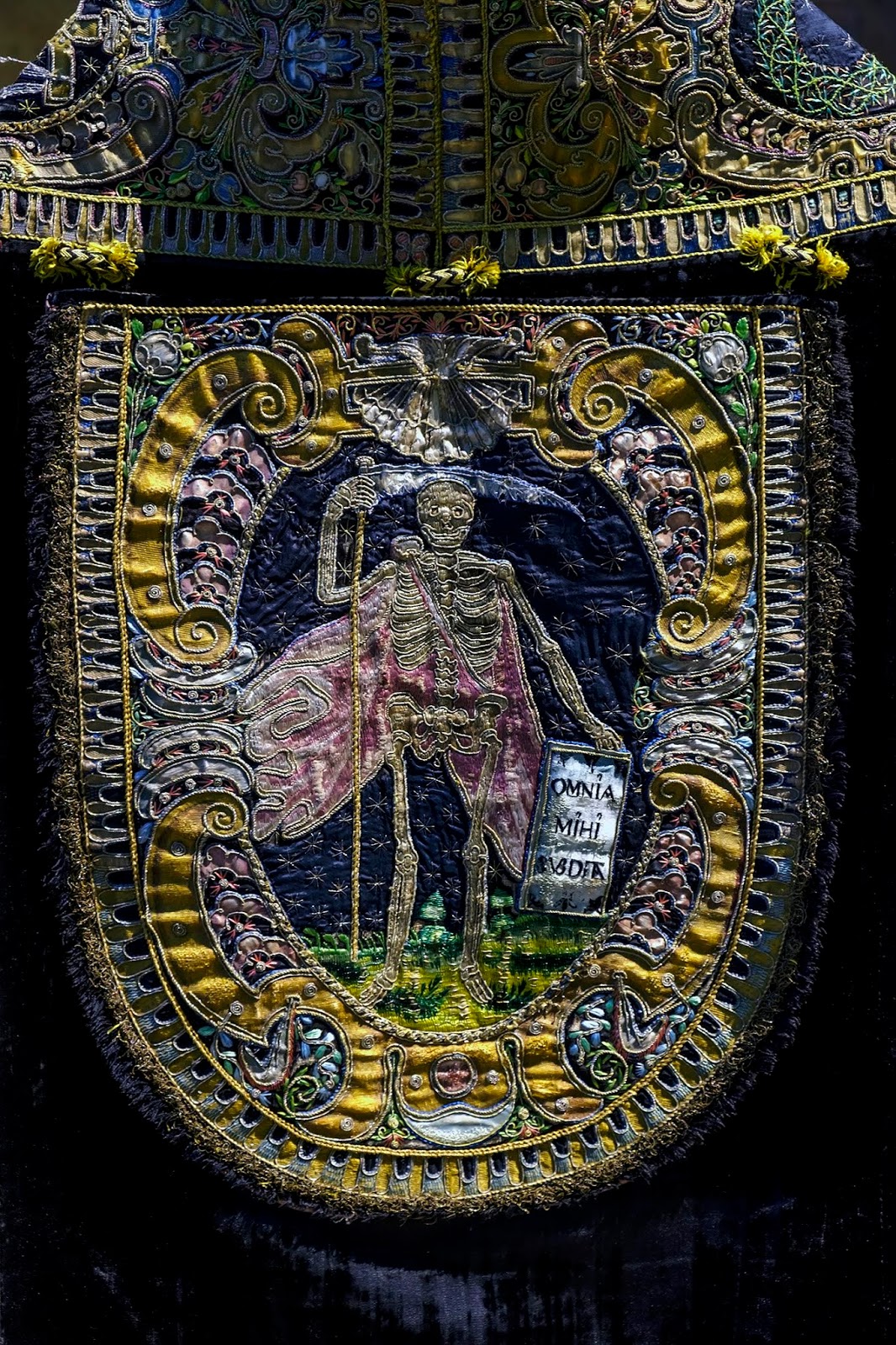 Funeral embroidery from Old Castille ~ Liturgical Arts Journal