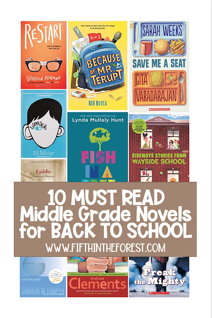 The 10 Best Back to School Novels for Upper Elementary | Fifth in the ...