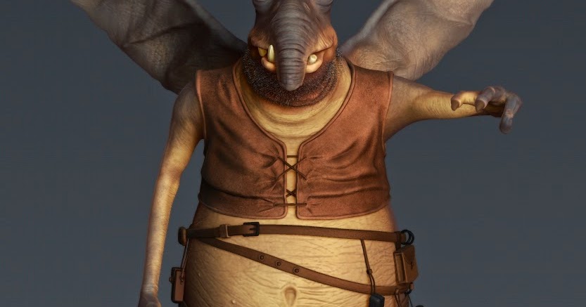 Rounuk Kumaran - Art Works: Watto From The Star Wars Series