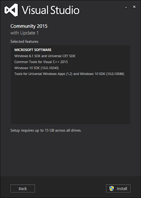 Now press on 'Install' button and setup will start to run like below