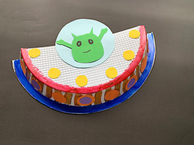 How to Make Alien Spaceship Paper Plate Craft Kids Will LOVE to Make!