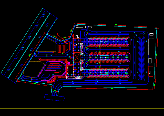 Bus terminal Project | DWG File - Architecture World