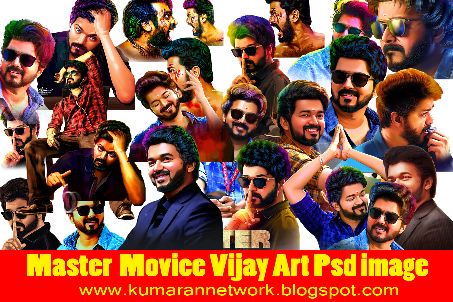 Master movies Art image Psd free Download - Kumaran Network