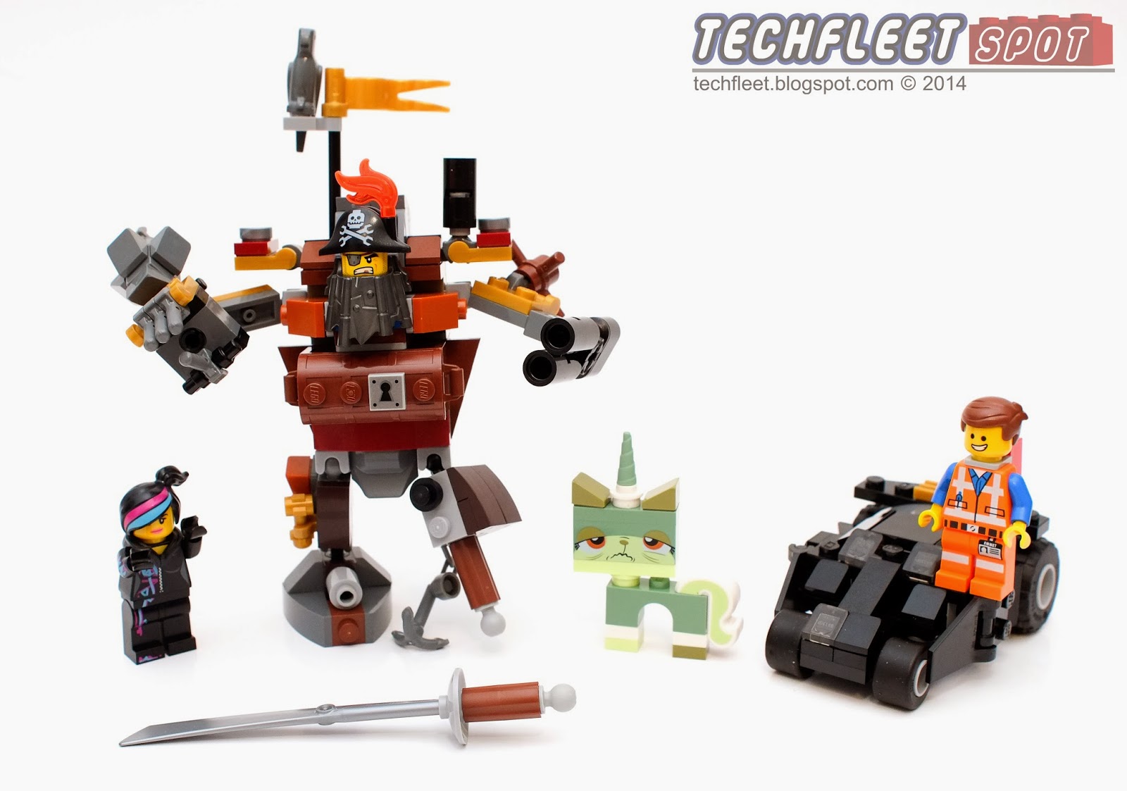 techfleet spot: Mini MetalBeard from Lego 70810 MetalBeard's Sea Cow