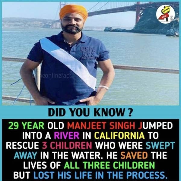 Politically Incorrect Canadian: What A Real HERO Looks Like.