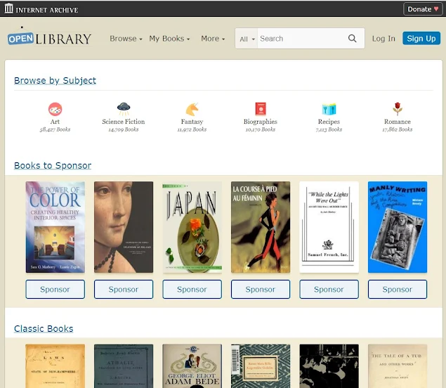 TOP 10 library free Library for your reader's Books, eBooks, audiobooks