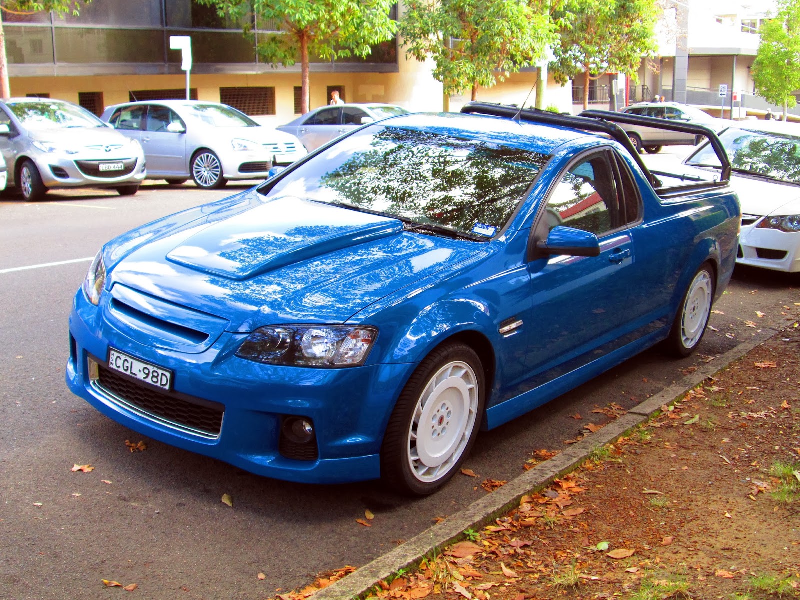 Aussie Old Parked Cars: 2012 HDT VE VK Blue Meanie Ute