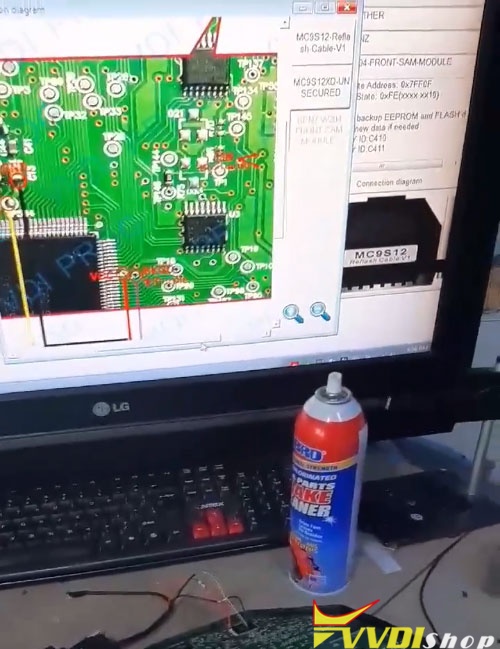 Xhorse VVDI Prog Clone Mercedes W204 Front SAM Module-OBD365.com