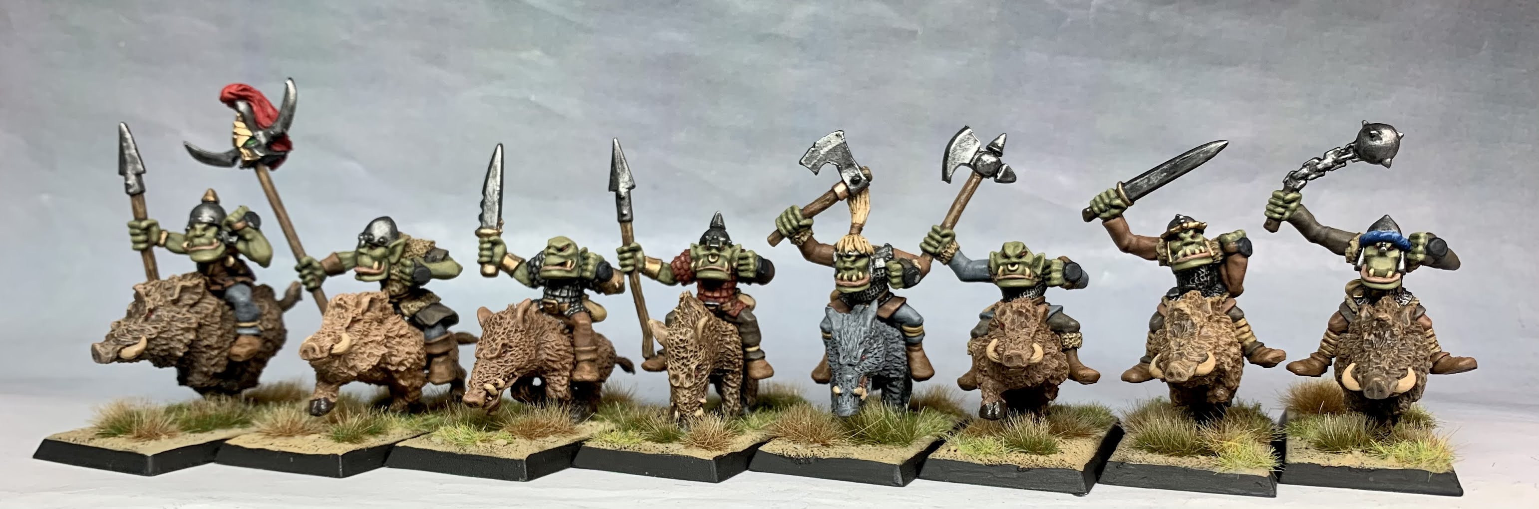 Blue's Marauding Miniatures: Moar Boar Boyz!! The horde grows stronger!!