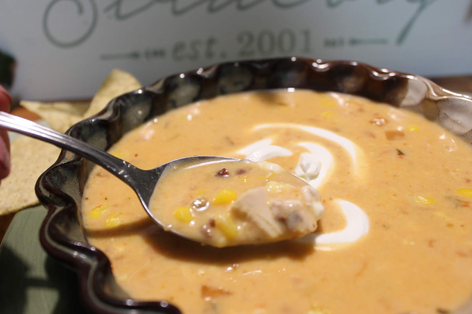 Penny's Passion: Gringo Chicken Tortilla Soup on Soup Recipe Swap