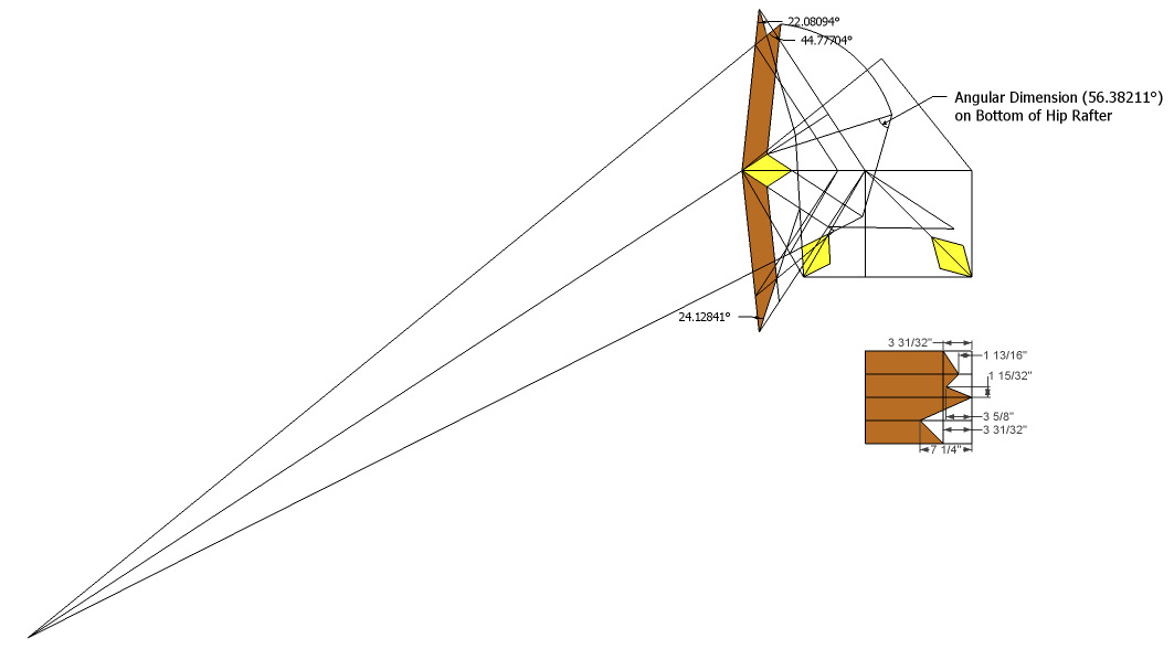 Roof Framing Geometry: Roof Framing Geometry Propositions – Axioms #3