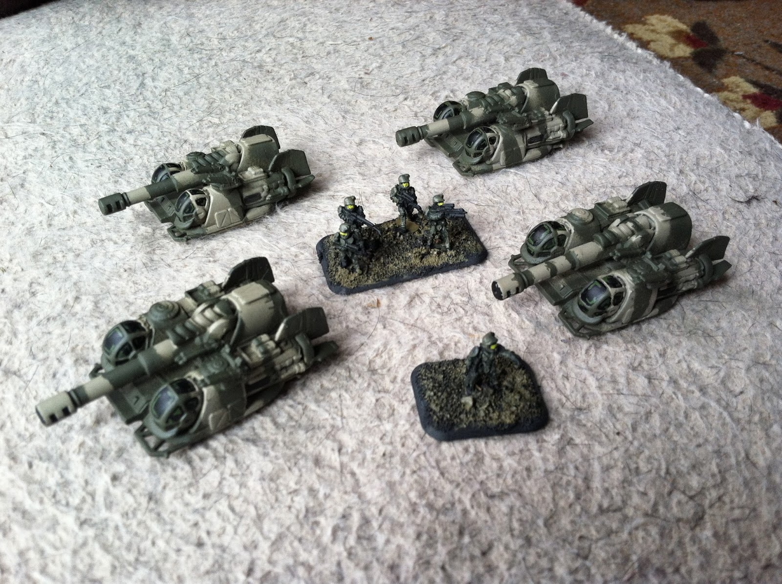 The WarPig: Gruntz 15mm: Terran Alliance Hover Tanks