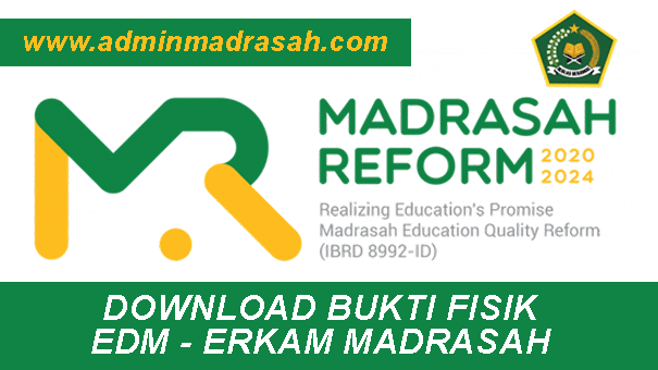 Download Bukti Fisik EDM ERKAM (File Word & Excel) Upload Online TP ...