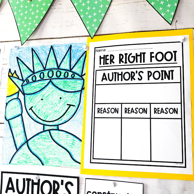 Her Right Foot Interactive Read Aloud | Author's Point and Reasons ...