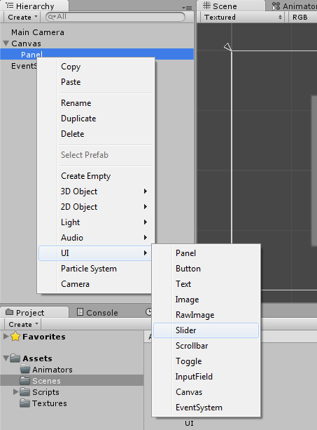 Unity Tutorial Ui Unity ~ Komponen Ui Slider Part 1