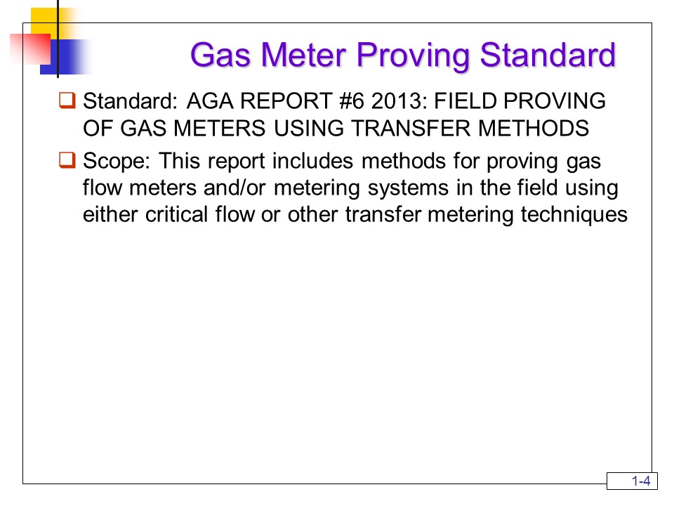 Calibration and Proving of Gas Meter - Kalibrasi Gas Metering