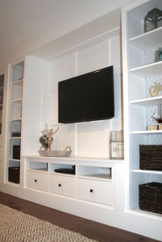 Wahbilly House Finishes: 20 Outstanding Ideas For TV Shelves To Design ...