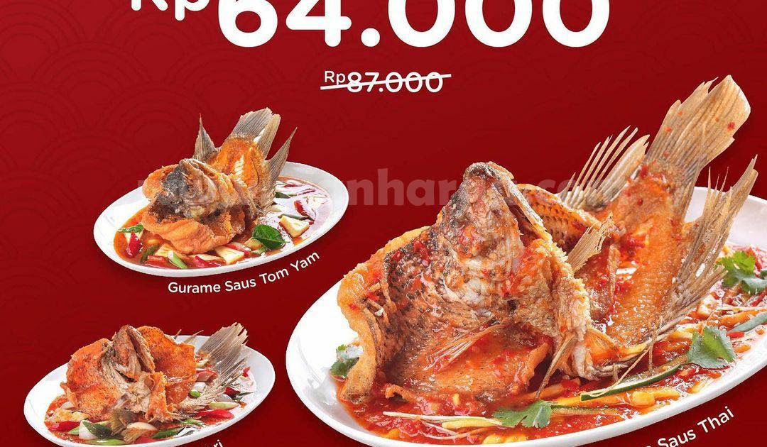 Ta Wan Restaurant Promo Menu Gurame harga cuma 64K Bersama Bank BCA ...