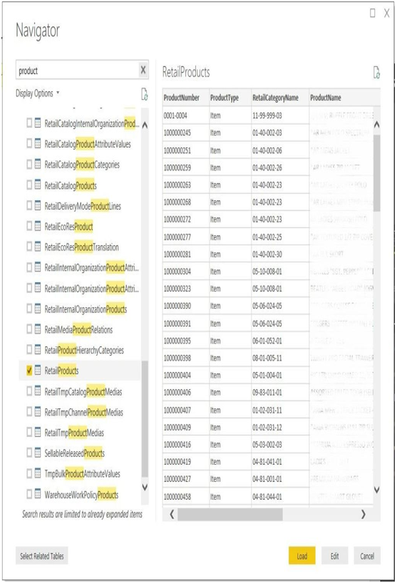 Power BI with Dynamics 365 for Finance and Operations Using OData ...