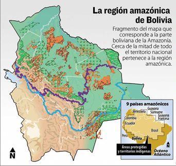 Sol de Pando: MAPA SOCIOAMBIENTAL | La mitad del territorio boliviano ...