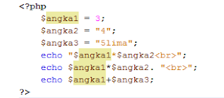 Monochrome 世界: Belajar PHP [ Belajar dengan Variabel serta Membuat ...